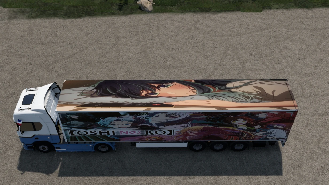 Anime - Paintjob Trailer for Euro Truck Simulator 2 - TruckyMods