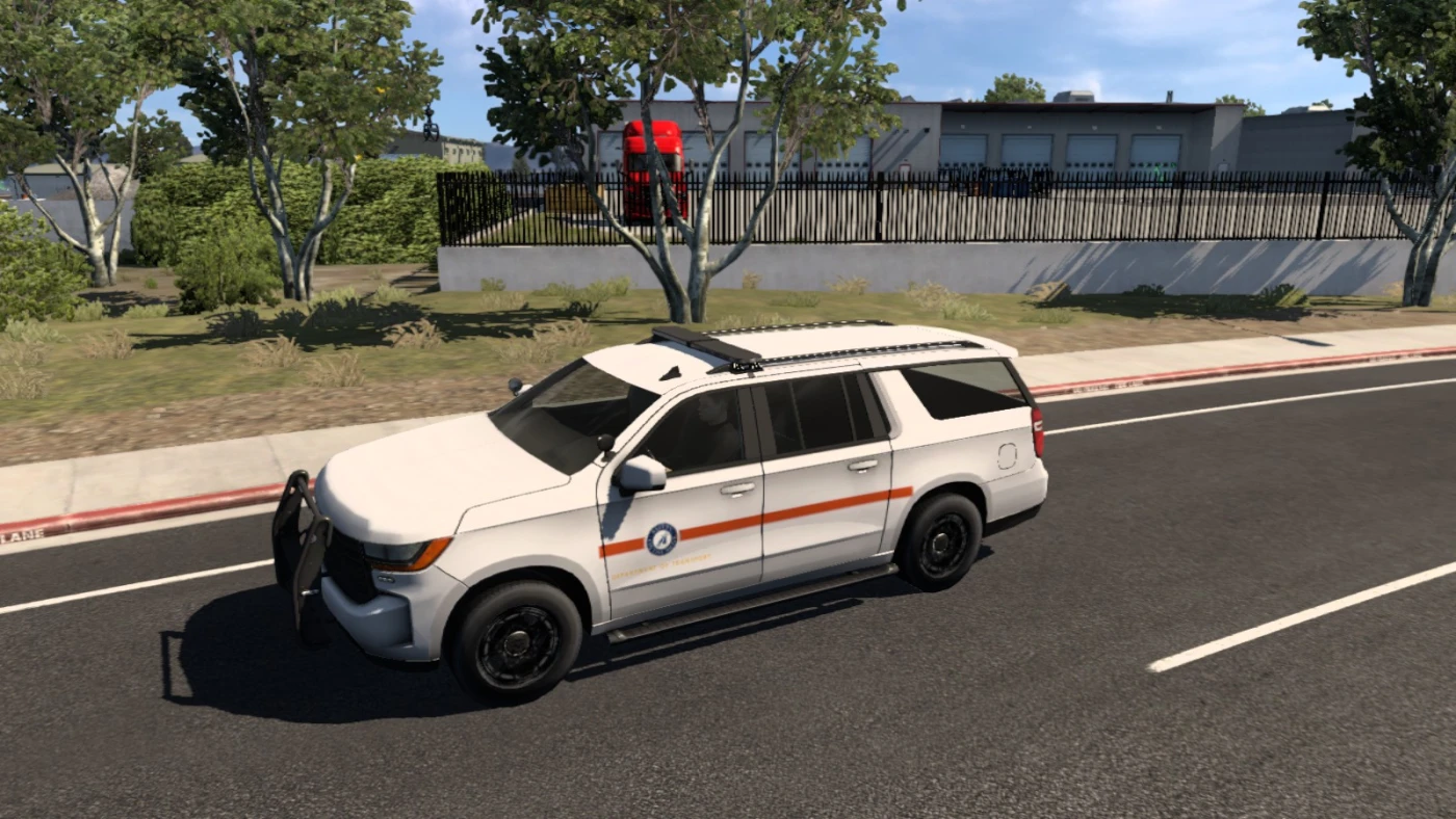 ATS emergency vehicles pack for American Truck Simulator - TruckyMods