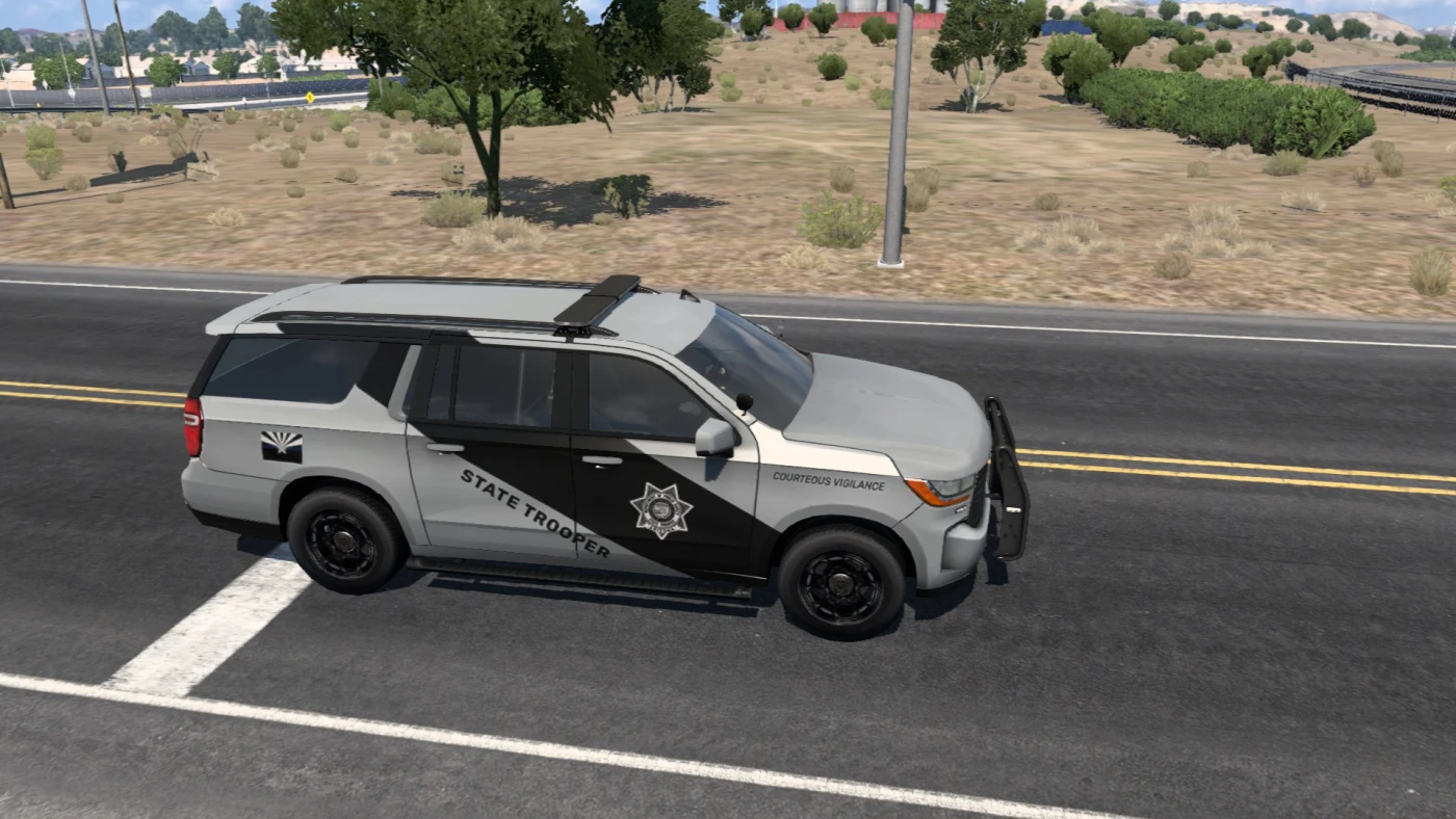 ATS police spawn fix for American Truck Simulator - TruckyMods