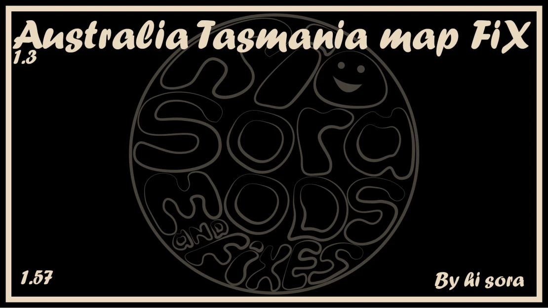 Download Australia Tasmania map FIX - 1.3_lhd created by hi sora ...