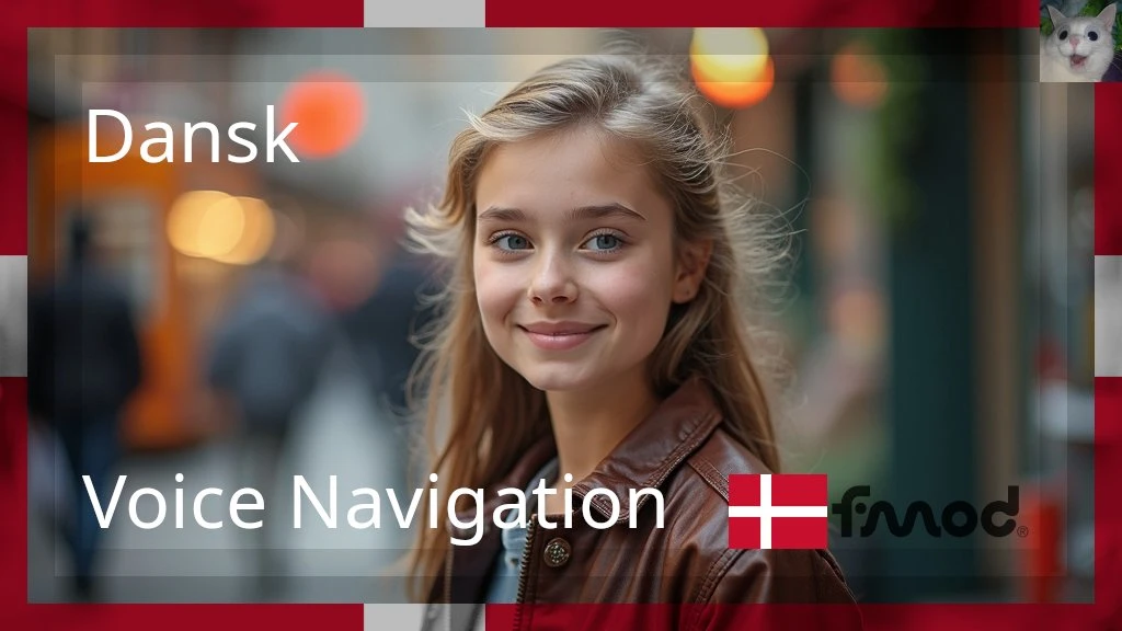 Danish Voice Navigation for American Truck Simulator - TruckyMods