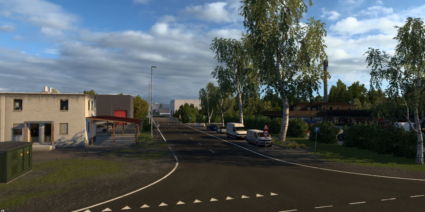 Danmark Refined v1.1 (ETS2 1.57) for Euro Truck Simulator 2 - TruckyMods