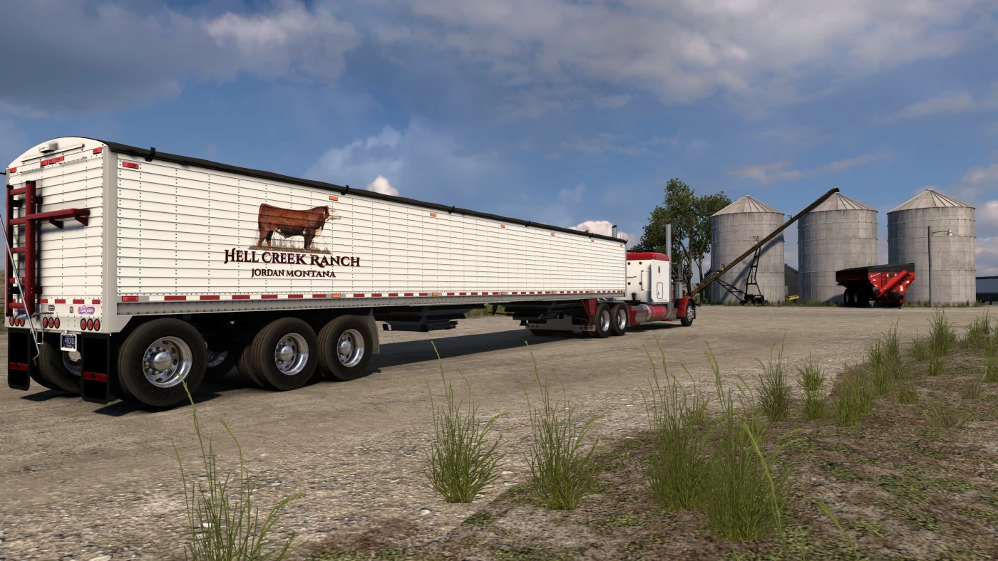 Hell Creek Ranch for Ruda's Glider 389 379 for American Truck Simulator ...