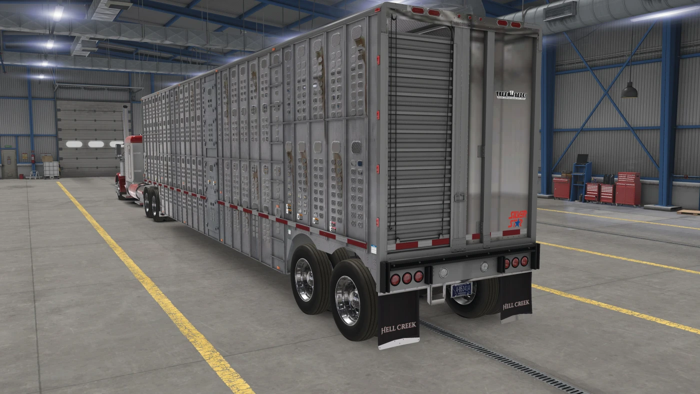 Hell Creek Ranch for Ruda's Glider 389 379 for American Truck Simulator ...