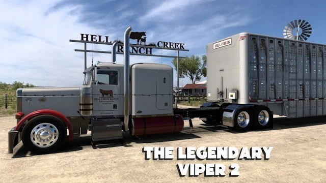 Hell Creek Ranch Viper 2 CE for American Truck Simulator - TruckyMods