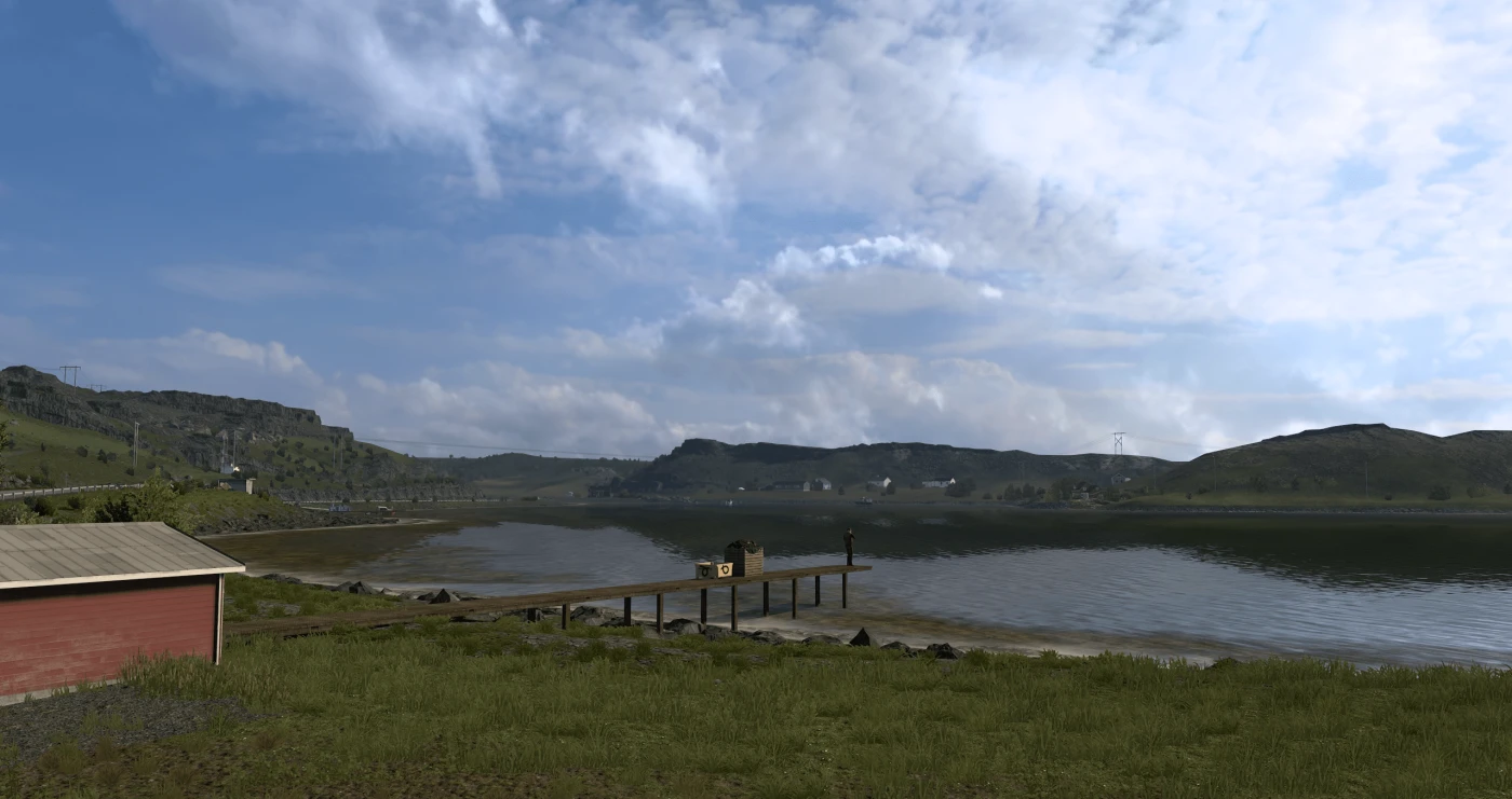 House in Honningsvåg for Euro Truck Simulator 2 - TruckyMods