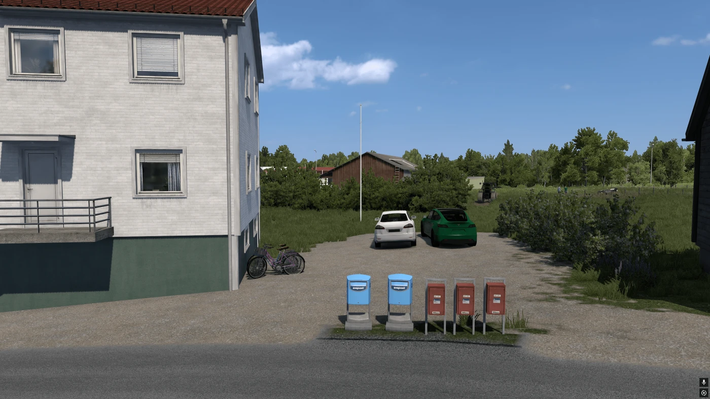 House south of Östersund for Euro Truck Simulator 2 - TruckyMods
