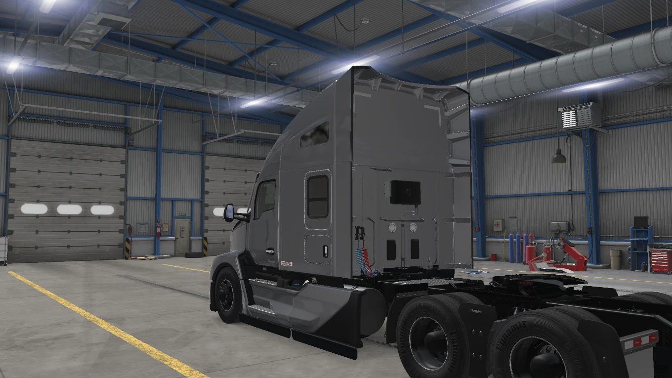 KW T680 Rubberless Deflectors for American Truck Simulator - TruckyMods