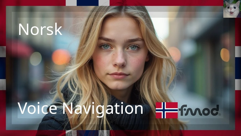 Norwegian Voice Navigation for American Truck Simulator - TruckyMods