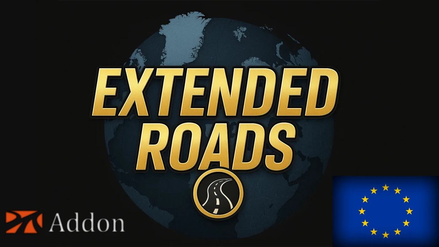 Project: Extended Roads (Addon ProMods Europe) for Euro Truck Simulator ...