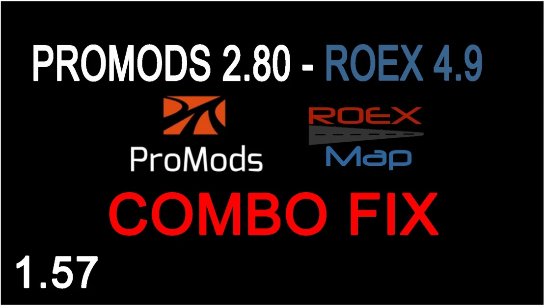 Promods 2.80 + ROEX 4.9 Combo Map FIX for Euro Truck Simulator 2 ...
