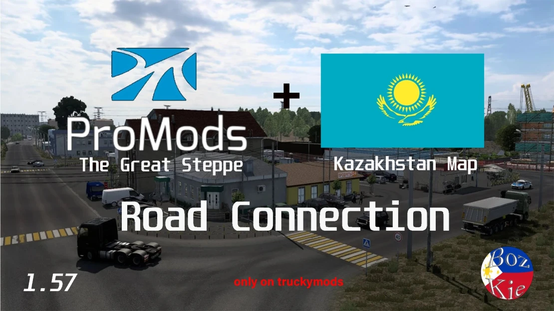Promods The Great Steppe (TGS) - Kazakhstan Map RC + Kazakhstan Promods ...