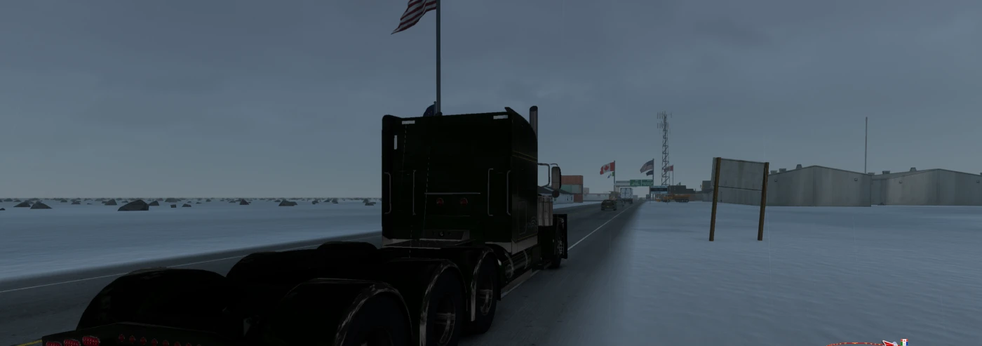 PrudhoeBay-Inuvik Road Connection for American Truck Simulator - TruckyMods