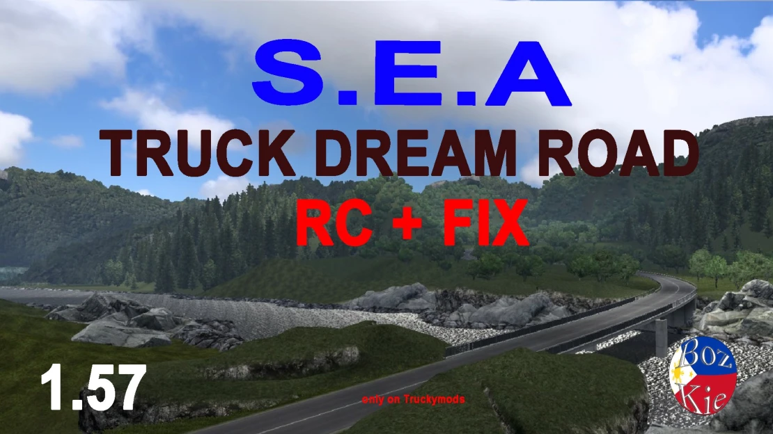 Download South East Asia - TRUCK DREAM ROAD RC + FIX - 1.4-1.57 created ...