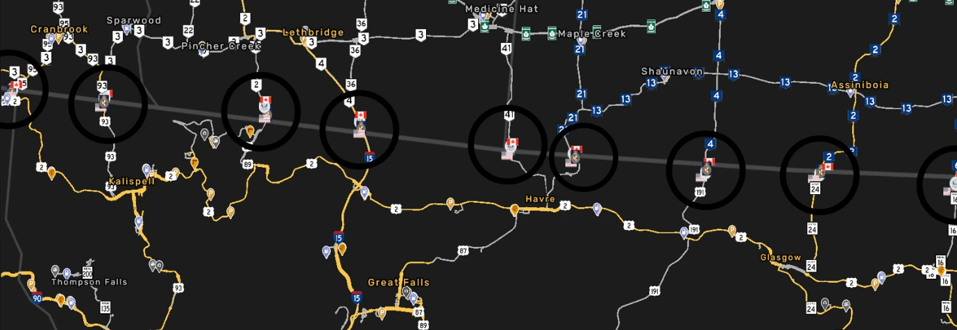 USA/Canada Added Border Checkpoints for American Truck Simulator ...