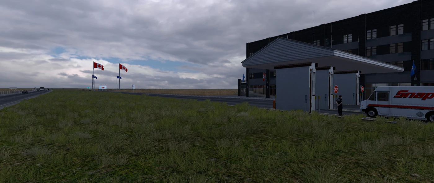 USA/Canada Added Border Checkpoints for American Truck Simulator ...