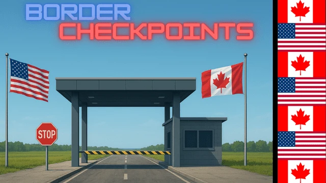 USA/Canada Added Border Checkpoints for American Truck Simulator ...