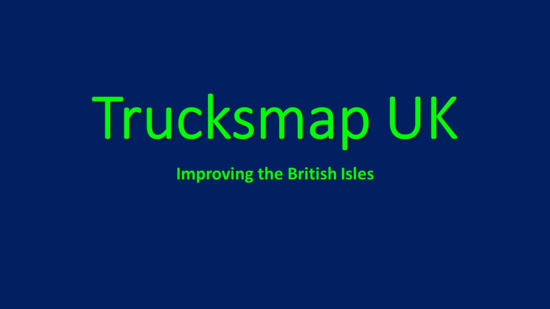 [v1.1] Trucksmap UK for Euro Truck Simulator 2 - TruckyMods