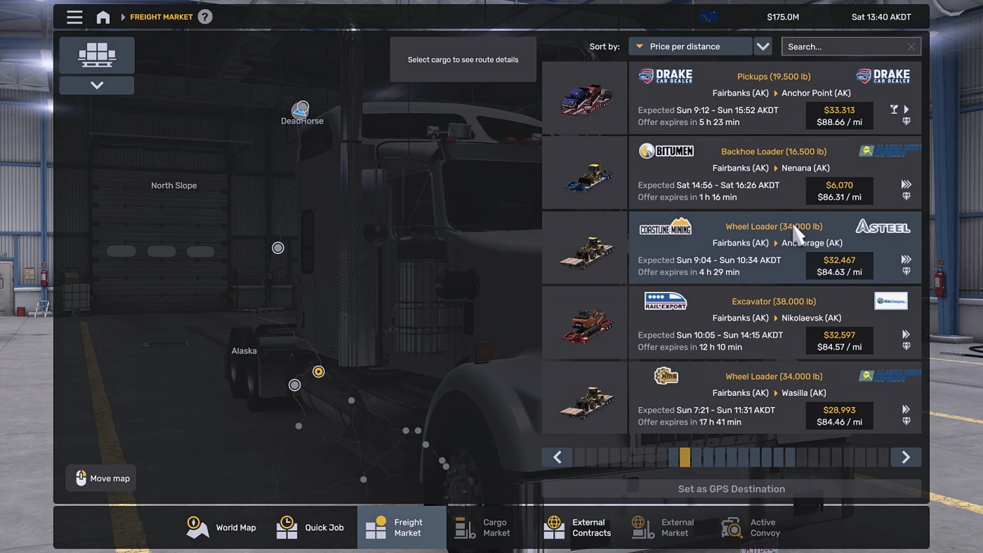 Alaska NTTF 1.54 Cargo Fix for American Truck Simulator - TruckyMods