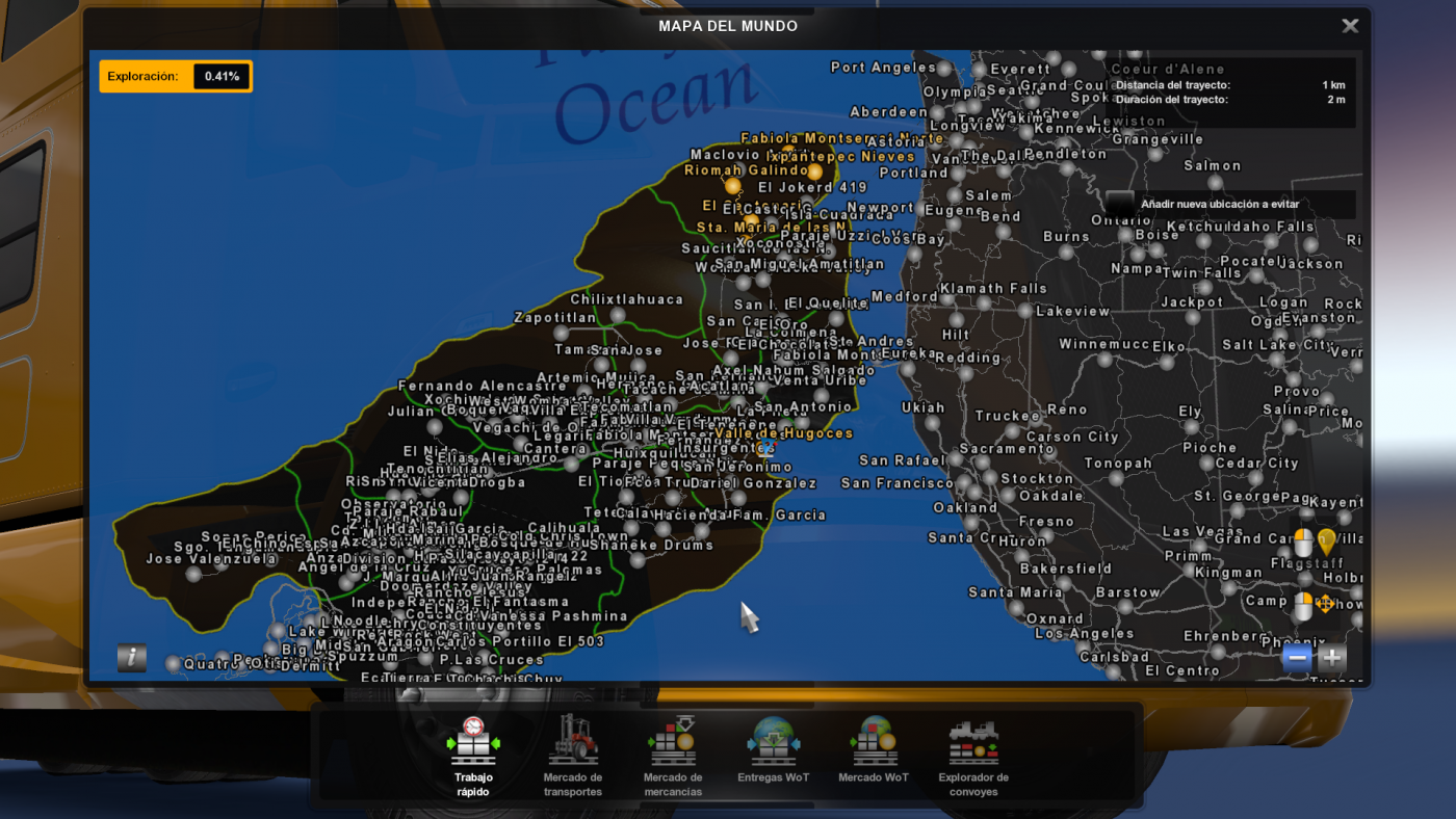 ATMX Map for American Truck Simulator - TruckyMods