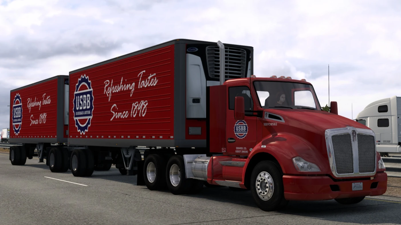 ATS Company AI Traffic Skins for American Truck Simulator - TruckyMods