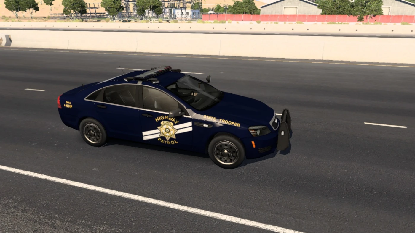 ATS police spawn fix for American Truck Simulator - TruckyMods