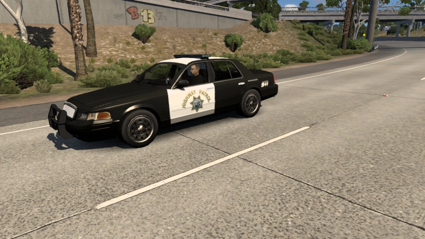 ATS police spawn fix for American Truck Simulator - TruckyMods