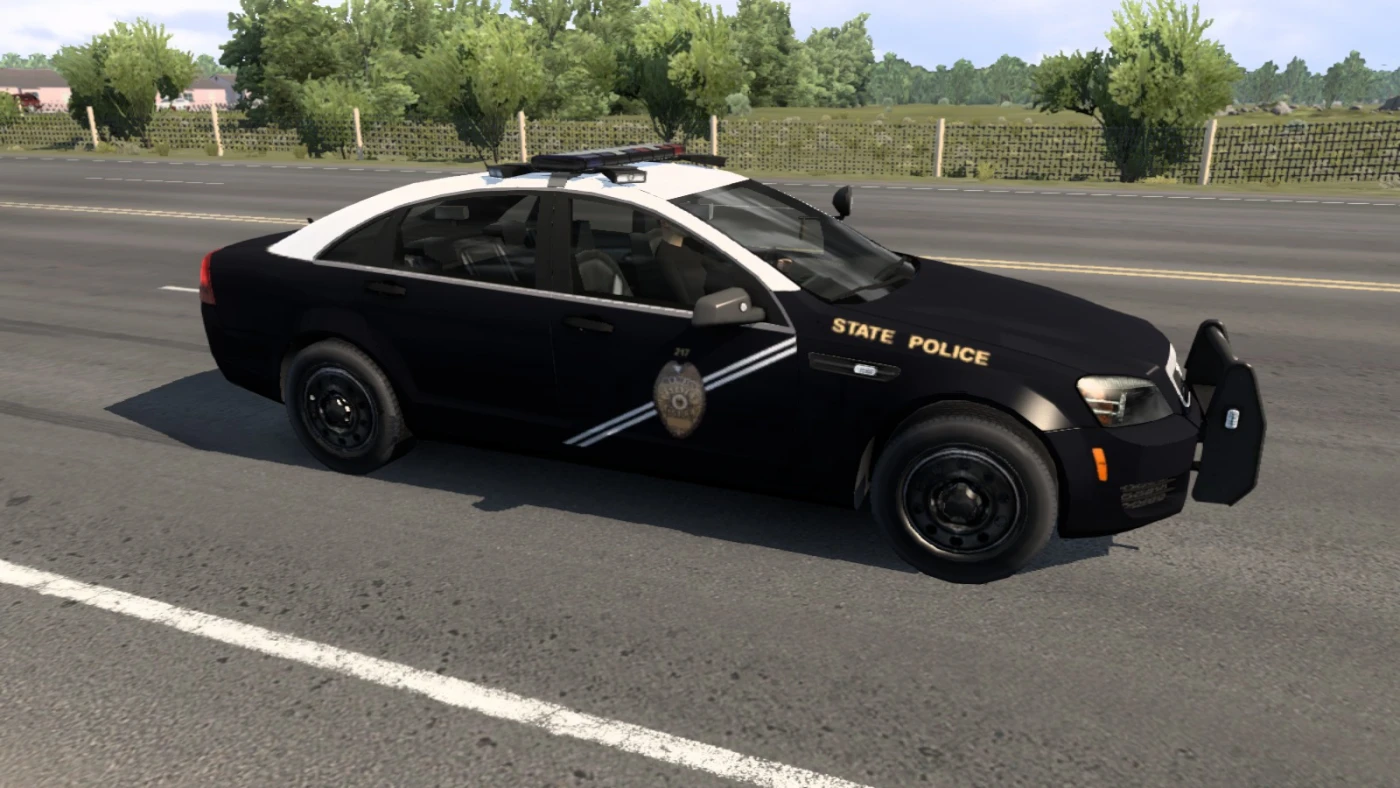 ATS police spawn fix for American Truck Simulator - TruckyMods