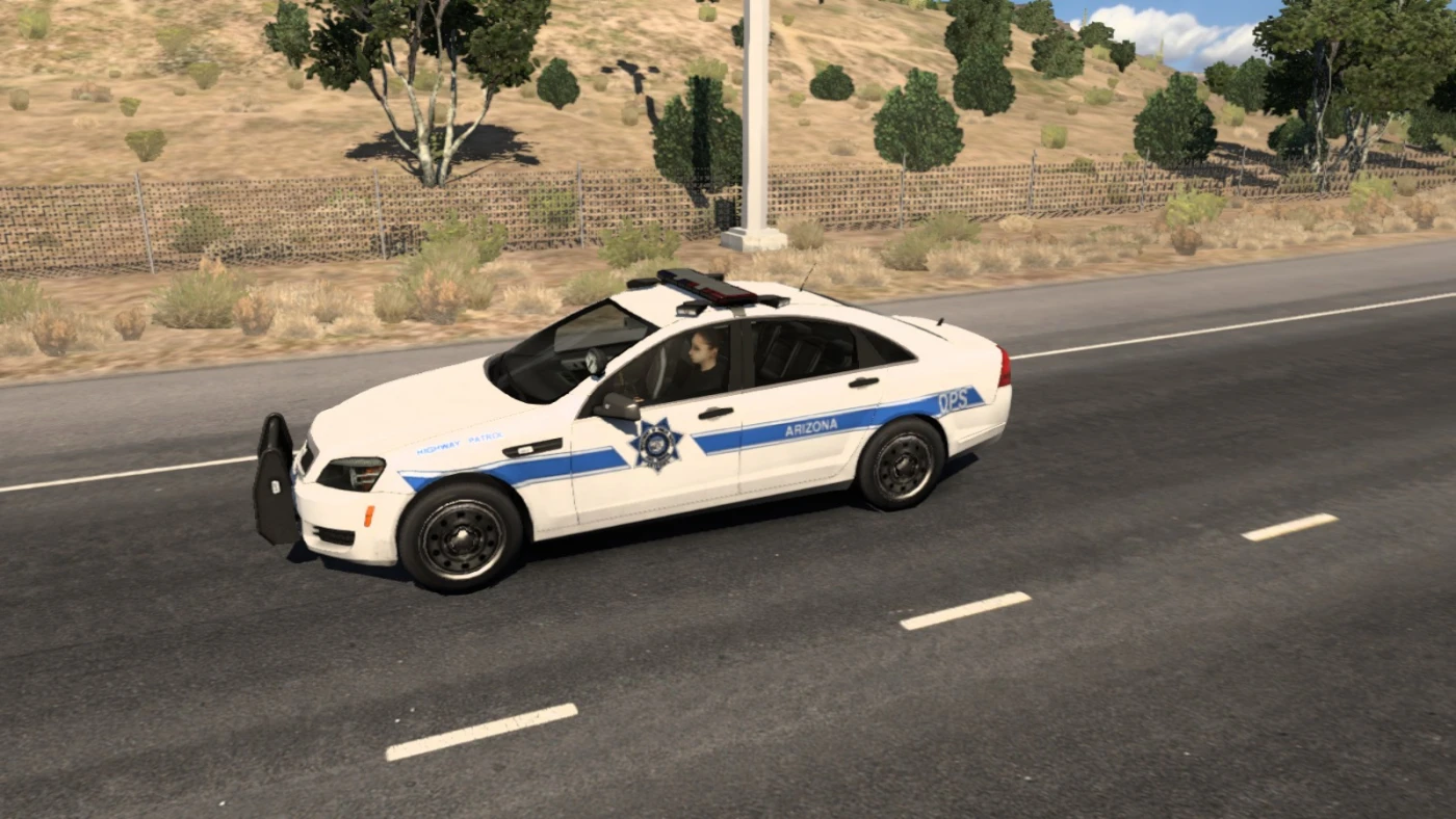 ATS police spawn fix for American Truck Simulator - TruckyMods