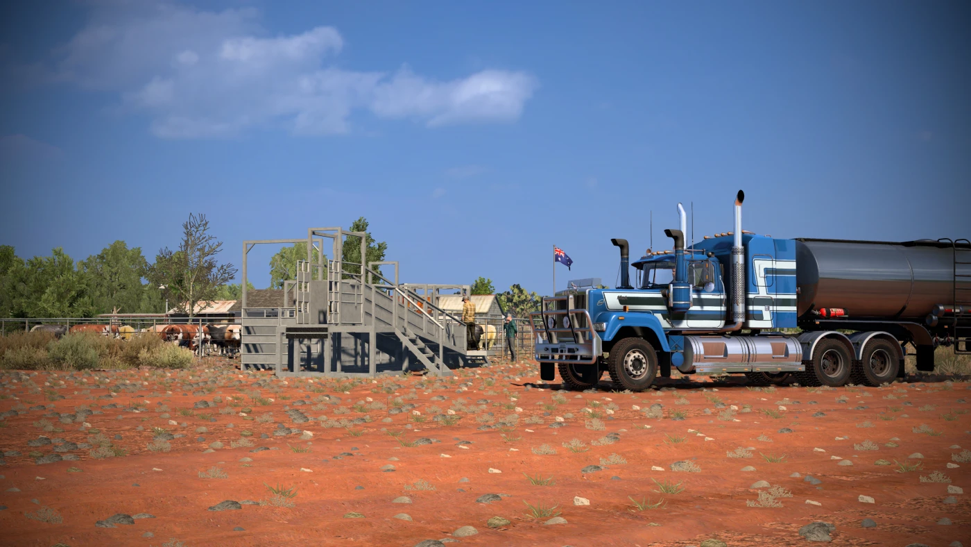 Australian Outback Map for American Truck Simulator - TruckyMods