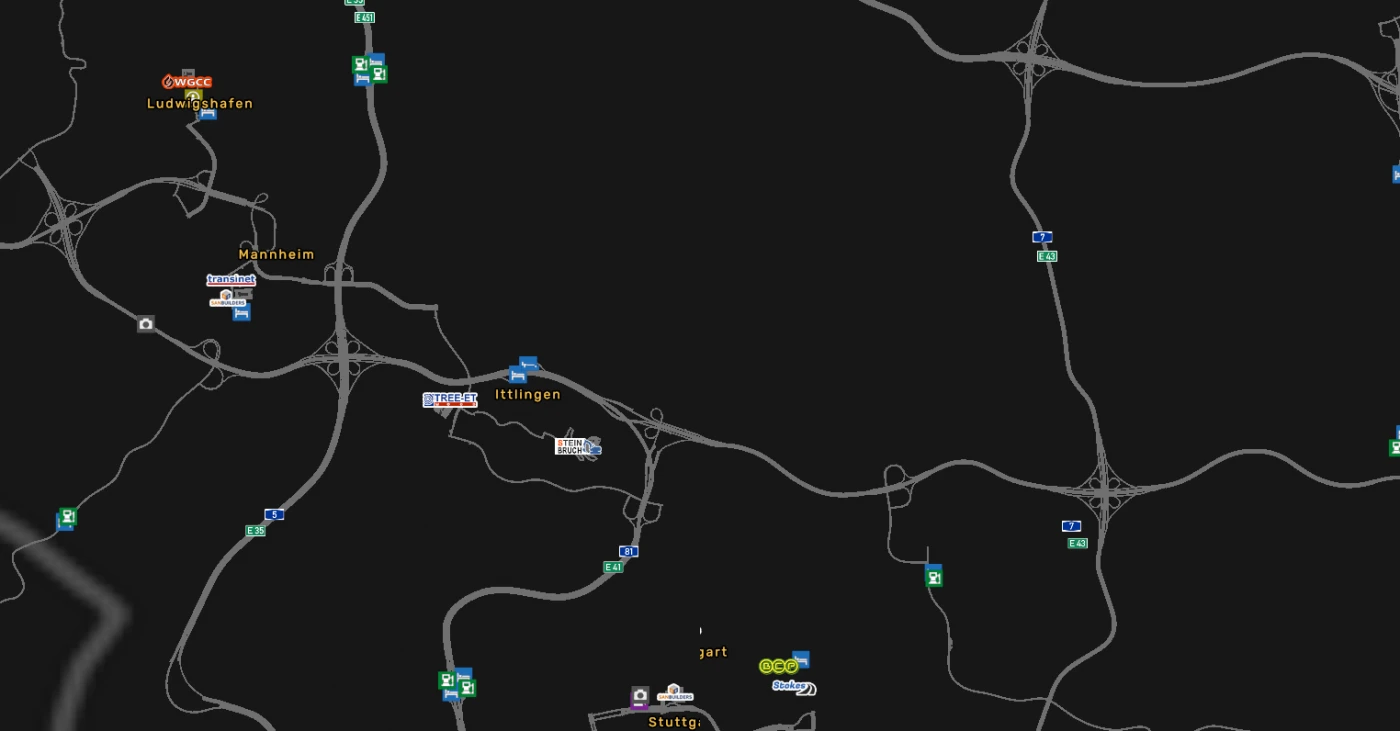 DE City Defintions for SCS Map / Promods for Euro Truck Simulator 2 ...