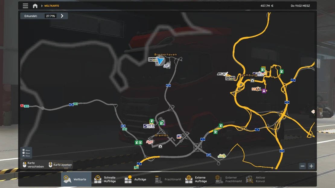 DE City Defintions for SCS Map / Promods for Euro Truck Simulator 2 ...
