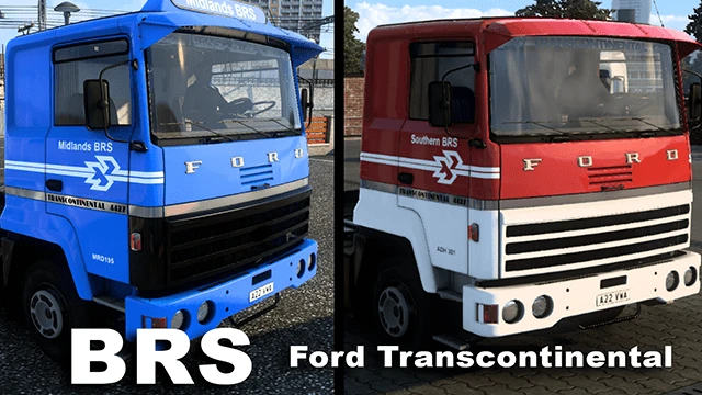 BRS Ford Transcontinental for Euro Truck Simulator 2 - TruckyMods