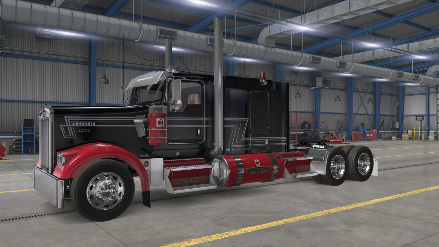 Case IH skins for Ruda's W900 Highway Killer for American Truck ...