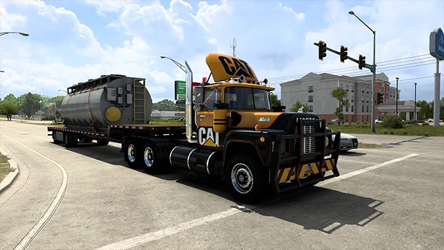 CAT Mack R for American Truck Simulator - TruckyMods
