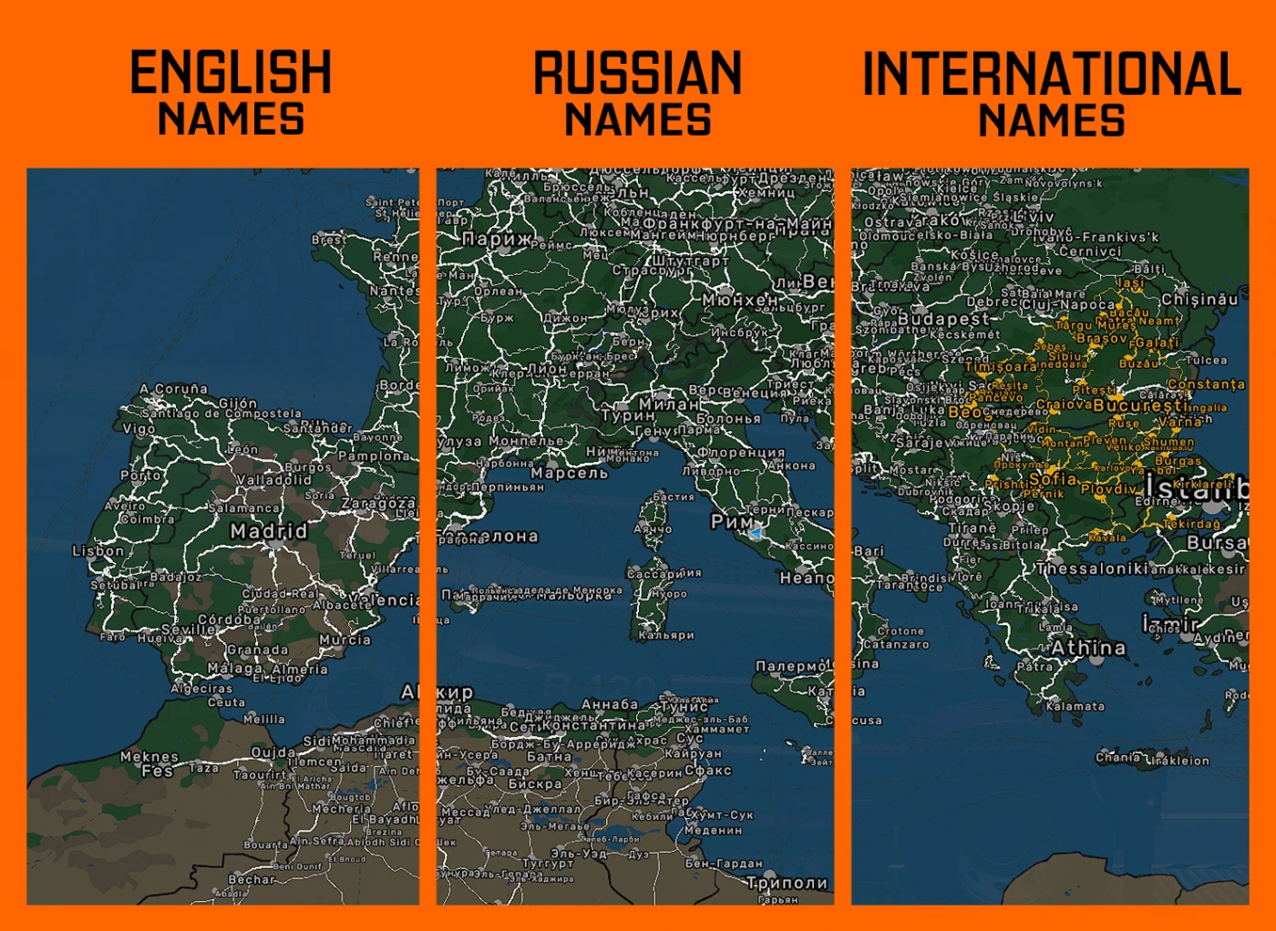 Census [EuRoadNet+BalkanXP]-based for Euro Truck Simulator 2 - TruckyMods