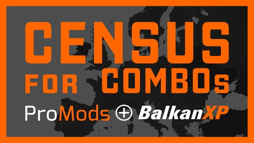 Census [ProMods+BalkanXP]-based for Euro Truck Simulator 2 - TruckyMods