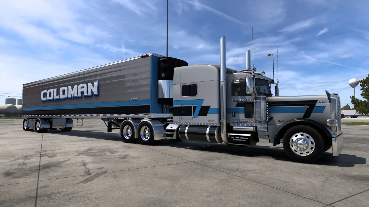 Coldman for Ruda's Trucks and Great Dane for American Truck Simulator ...