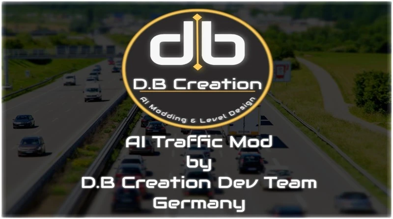 D.B Creation Traffic Intensity Mod for Euro Truck Simulator 2 - TruckyMods