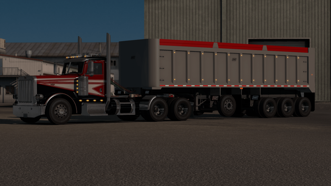EAST Open Top Dump (model by banshee) for American Truck Simulator ...