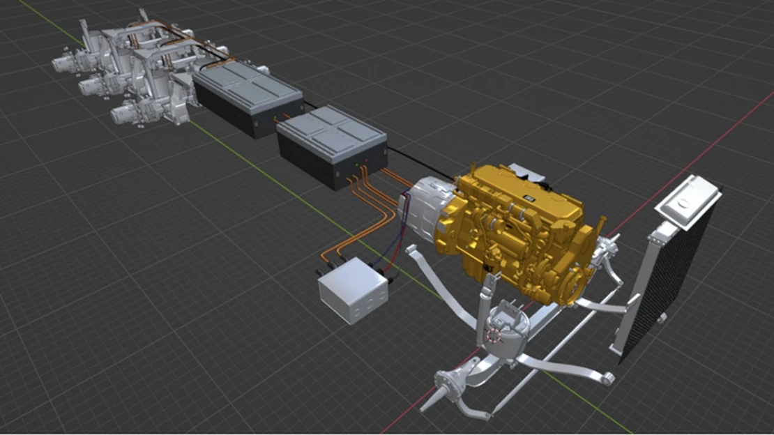 Edison L Series drivetrain pack for American Truck Simulator - TruckyMods