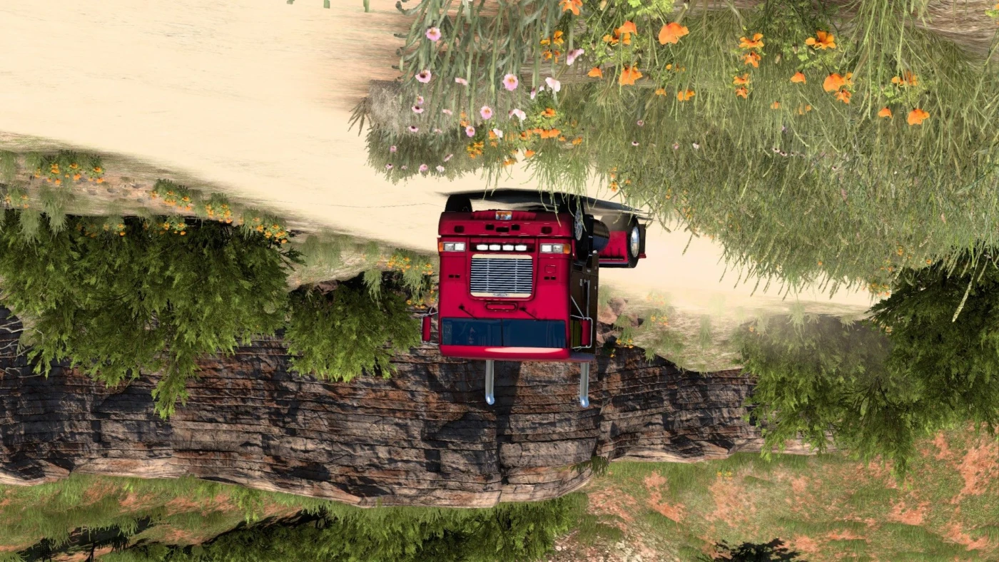 Enhanced camera settings (ATS) for American Truck Simulator - TruckyMods