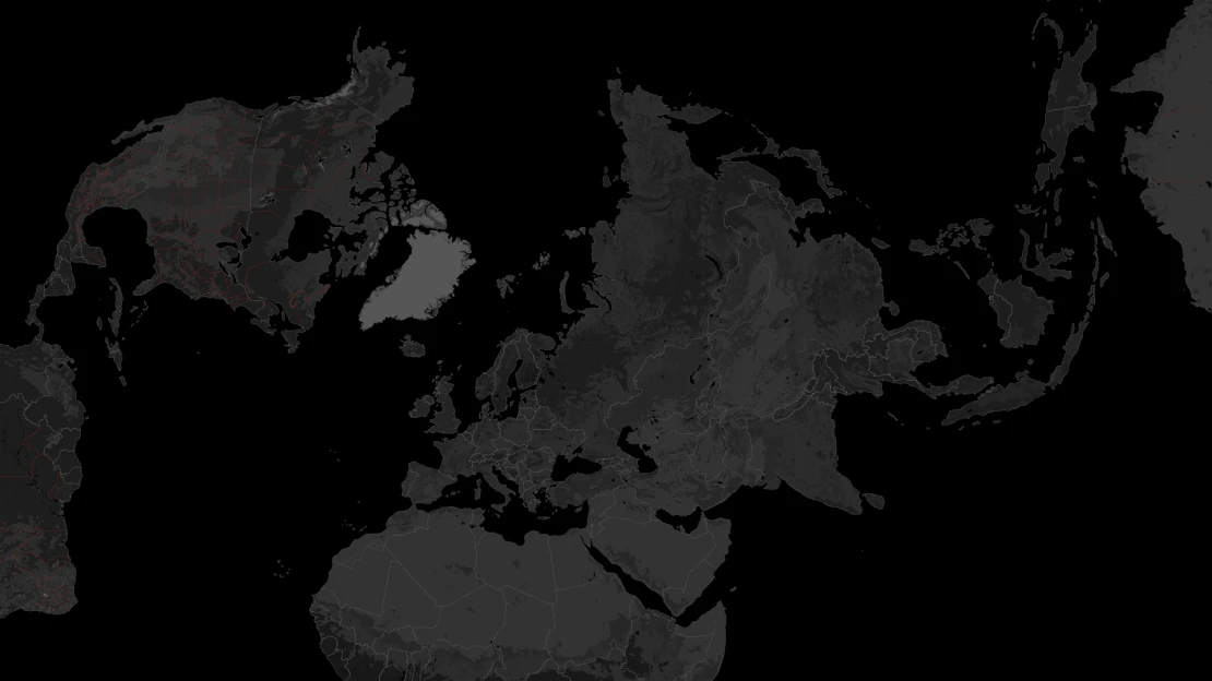 ETS2 Global Background Map - Dark Version for Euro Truck Simulator 2 ...