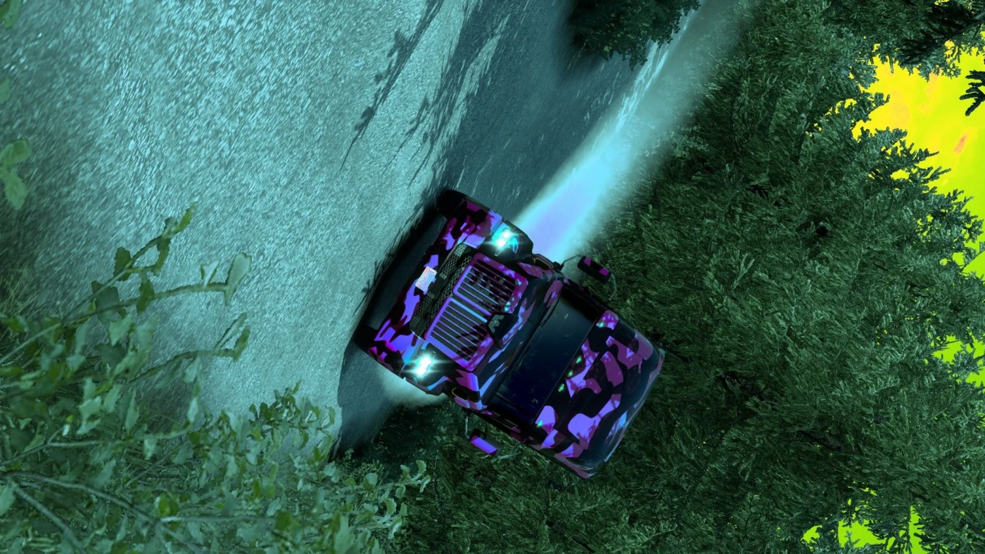 Extreme photo mode (ATS) for American Truck Simulator - TruckyMods