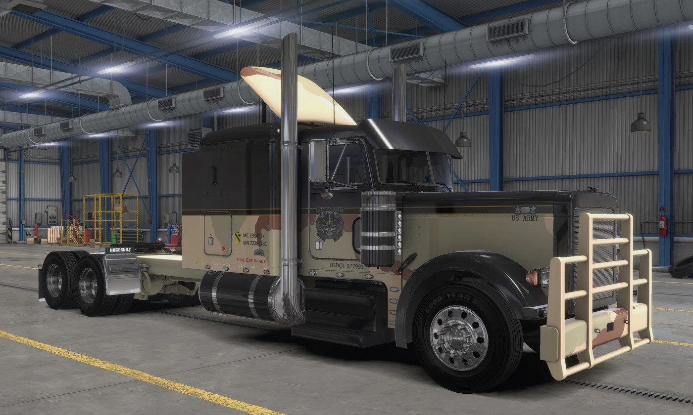 First Cav US Army Skin JonRuda's 389 Glider for American Truck ...