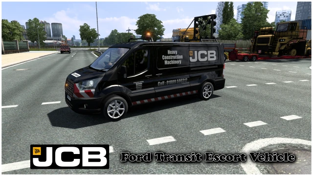 Ford Transit Escort Vans for Euro Truck Simulator 2 - TruckyMods