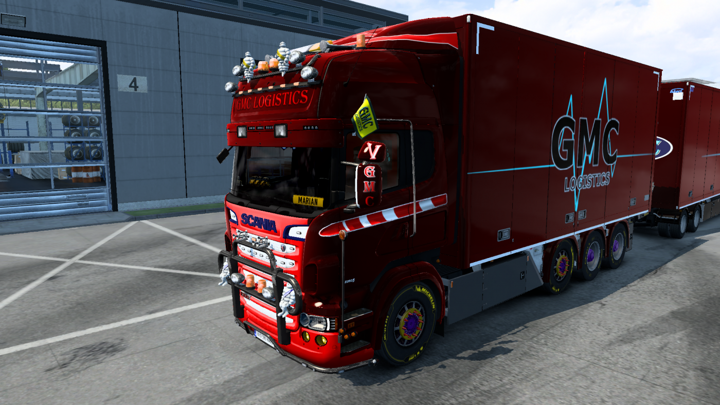 GMC Logistics - Scania RJL - Ekeri Tandem for Euro Truck Simulator 2 ...