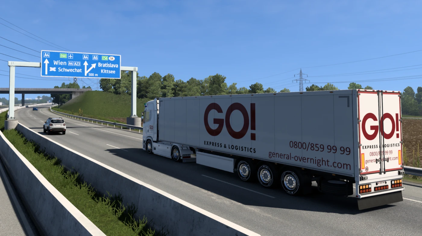 GO! Express & Logistics Skin for Euro Truck Simulator 2 - TruckyMods