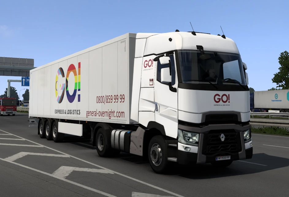 GO! Express & Logistics Skin for Euro Truck Simulator 2 - TruckyMods