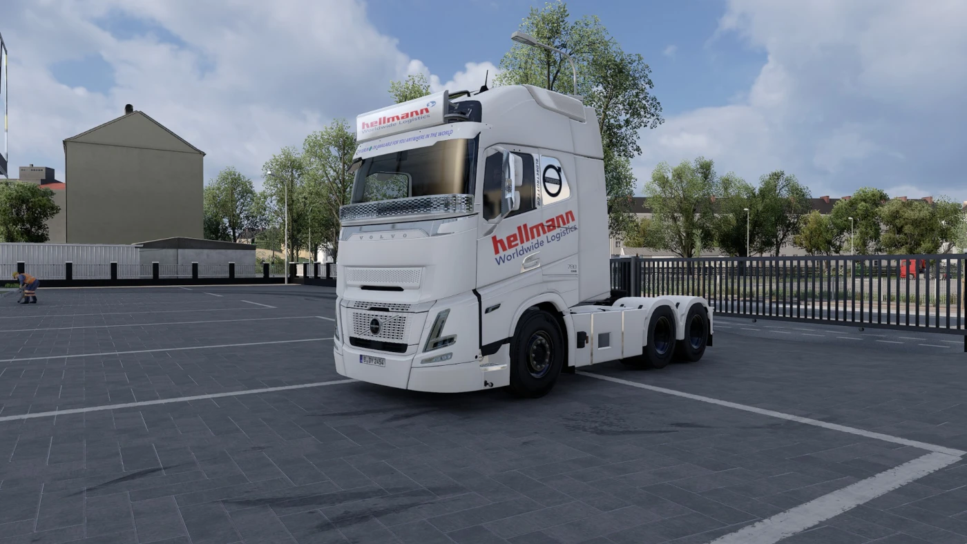 Hellmann worldwide Logistics Combo for Euro Truck Simulator 2 - TruckyMods